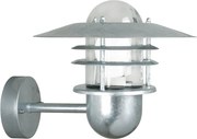 NOR 74481031 Venkovní nástěnné svítidlo Agger 1x60W E27 galvanizovaná čirá - NORDLUX