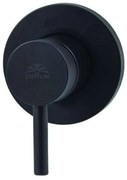 Paffoni Light - Sprchová baterie pod omítku s tělesem, černá mat LIG011NO