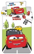 Jerry Fabrics Povlečení do postýlky Cars Champion baby 100x135, 40x60 cm