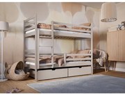 Legno Dětská patrová postel Nemo kašmír Rozměr (cm): 80x160