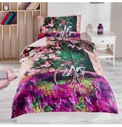 3D povlečení bavlněné Violet EMI, Standardní set jednolůžko obsahuje 1x 140x200 + 1x 70x90