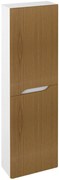 Sapho Mediena - Skříňka vysoká 40x140x20 cm, bílá mat/dub natural MD452