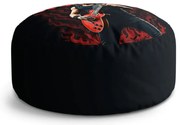 Sablio Taburet Circle ACDC Kytarista: 38x48 cm