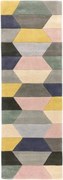 Barevný koberec Mode Honeycomb Pastel Rozměry: 70x200 cm
