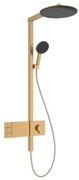 Hansgrohe Raindance Alive S - Sprchový set s termostatem, průměr 30 cm, 3 proudy, kartáčovaný bronz 24595140