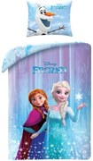 Ložní povlečení Ledové království - Frozen - motiv Princezny v kouzelném lese - 100% bavlna - 70 x 90 cm + 140 x 200 cm