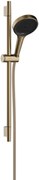 Hansgrohe Rainfinity - Set sprchové hlavice, tyče a hadice, 3 proudy, kartáčovaný bronz 28745140