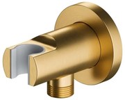 OMNIRES - Nástěnné kolínko s držákem, kartáčované zlato 8873GLB