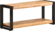 TV stolek 90 x 30 x 40 cm masivní akáciové dřevo 321978