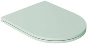 Sapho Infinity - WC sedátko, Slim, SoftClose, zelená mint 40KF0542I-S