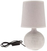 Keramická stolní lampa Luna, 29 cm, béžová