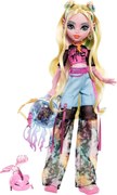 Mattel monster high příšerka monsterka lagoona blue, hxh75