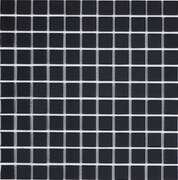 Skleněná mozaika Premium Mosaic černá 30x30 cm lesk MOS25BK