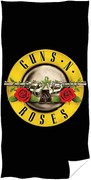 Bavlněná osuška Guns N' Roses - 100% bavlna, froté s gramáží 360 gr./m2 - 70 x 140 cm