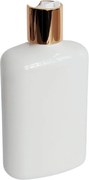 Dávkovač na mýdlo 250 ml bílý s bílo-zlatým DISC TOP LIMA