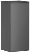Hansgrohe Xevolos E - Boční skříňka 41x89x36 cm, 1 dvířka, panty vpravo, matná šedá/metalická šedá 54217770