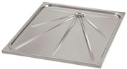 Sanela - Nerezová sprchová vanička 700x700 mm, antislip SLSN 06