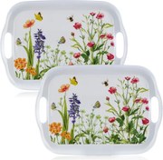 Sada melaminových táců MEADOW 36 x 25,5 cm 2 ks