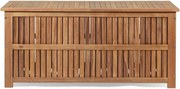 Dřevěný zahradní úložný box v přírodní barvě Noemi – Bizzotto