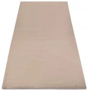 Koberec BUNNY taupe, béžová, imitace králíčí kožešiny
