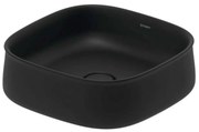 Duravit Zencha - Umyvadlo na desku 42x42 cm, bez přepadu, DuraCeram, antracit mat 2373421379