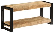 TV stolek 90 x 30 x 40 cm masivní mangovníkové dřevo 247808