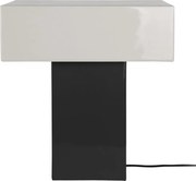 Černá stolní lampa (výška 35 cm) Grato Recto – Leitmotiv