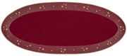 Sander Sander Starlight 36x88 oválný - 26 burgundy 826957-26