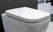 WC Prkénko pro závěsné WC CH101 a 101RFunkce Soft-close - bílá lesklá