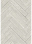 Mexen Hollywood vinylové panely rybí kost 635 x 127 mm SPC 6,5 mm podložka 1,5 mm, 4 V-Fuga, Dub - F1197-0635-127-505-4V1-01