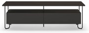 Černý TV stolek 150x45 cm Dilly – Marckeric