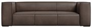 Hnědá kožená pohovka 227 cm Madame – Windsor & Co Sofas