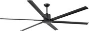 FARO 33414A ANDROS XL stropní ventilátor, černá s DC motorem - FARO