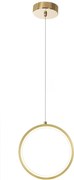 Toolight Toolight, LED závěsné svítidlo 7W, 4000K, 500lm, G112-CP, zlatá, OSW-09707