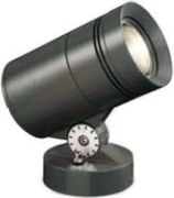 PANIT EST752 SHOOT nástěnná antracitová 230V COB LED 8W 30° IP65 3000K - PAN INTERN.