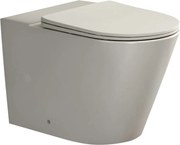 Sapho Paco - WC kombi mísa, Rimless, vario odpad, ivory PC1012BE-111