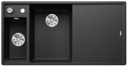 Blanco Axia III 6 - Silgranitový dřez, 100x51 cm, s ovládáním odtoku a příslušenstvím, InFino, antracit 524643