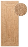 Oboustranný/ručně tkaný jutový běhoun v přírodní barvě 80x200 cm Juno – Hanse Home
