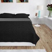 Fionshop 262777592 Oboustranný prošívaný přehoz na postel 230 x 260 cm še