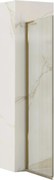 Rea Hugo, sprchová zástěna 80x200 cm, zlatá matná, REA-K6612