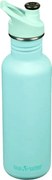 Nerezová lahev Klean Kanteen Classic 27oz (w/Sport Cap) – Pastel turquise  800 ml