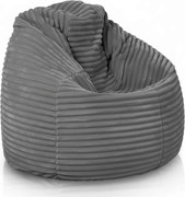 Primabag Giga Sako Velvet tmavě šedá