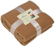Daiber Fleecová deka 130x170 cm JN950 - Camel | 130 x 170 cm
