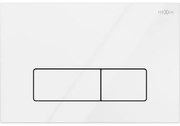 Mexen Fenix ​​13, splachovací tlačítko pro Mexen Fenix, bílá lesklá, 601300