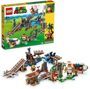 Lego stavebnice lego super mario 71425 diddy kongova jízda v důlním vozíku – rozšiřující set