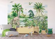 Dětská vliesová fototapeta na zed' Dino | 300 x 270 cm | DDTD4P5093