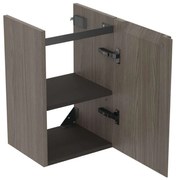 Ideal Standard Finesse - Skříňka pod umývátko, 35x31x55 cm, 1 dvířka, panty vpravo, Dark Elm E3403UR