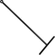 Aqualine Aqualine, Podlahová stěrka 300x890mm, černá, SQ121B