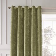 Khaki termo závěsy v sadě 2 ks z žinylky 229x183 cm Selene Luxury Chenille – Hyperion