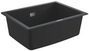 Grohe Dřezy - Kompozitní dřez K700 s odtokem, 61x46 cm, granitová černá 31655AP0